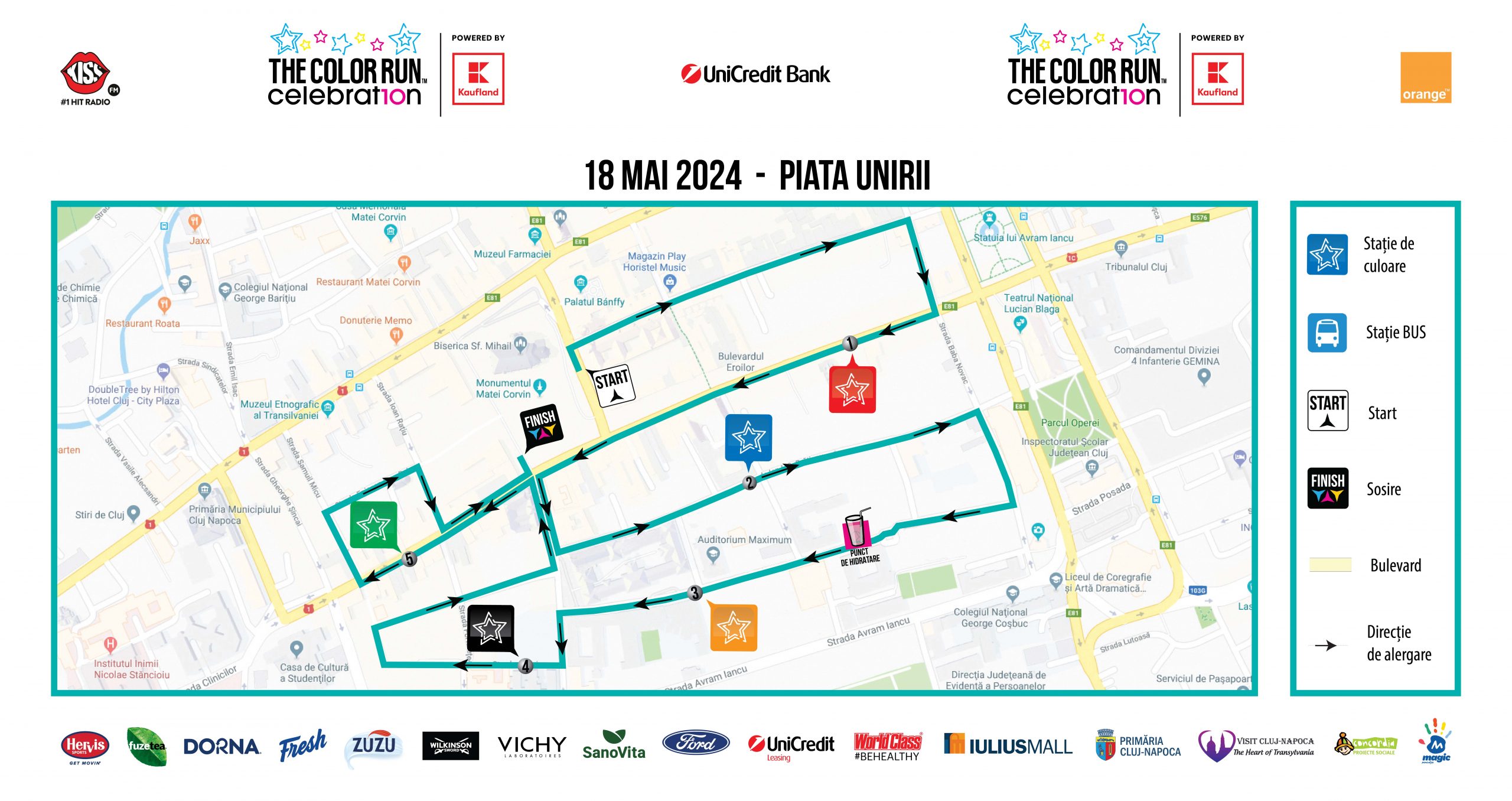 Cluj-Napoca - The Color Run Romania